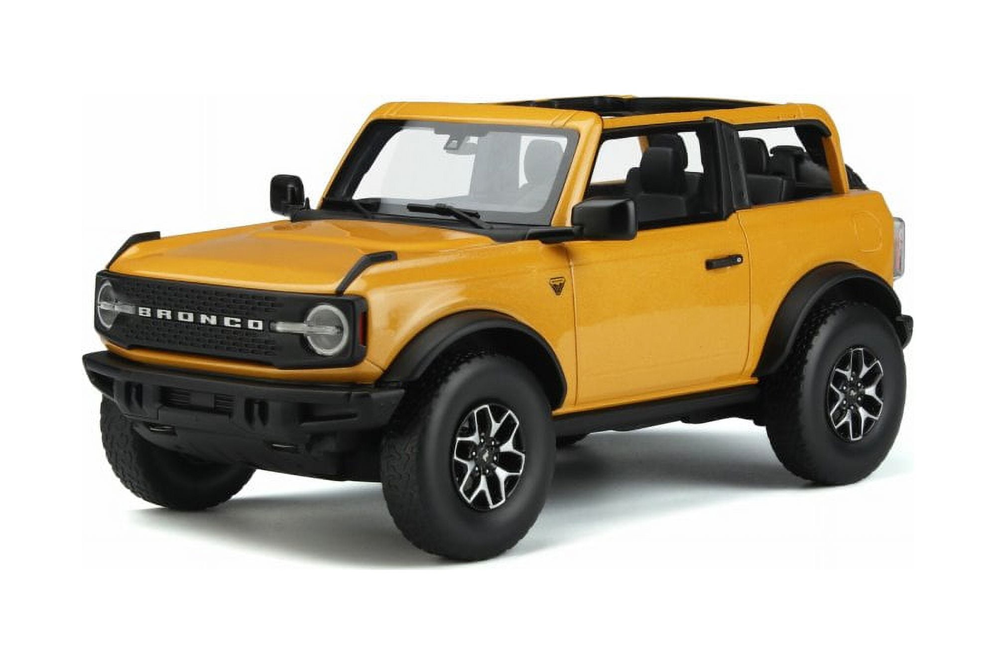 2021 Ford Bronco Badlands Open Top, Cyber Orange - GT Spirit GT858 - 1/ ...