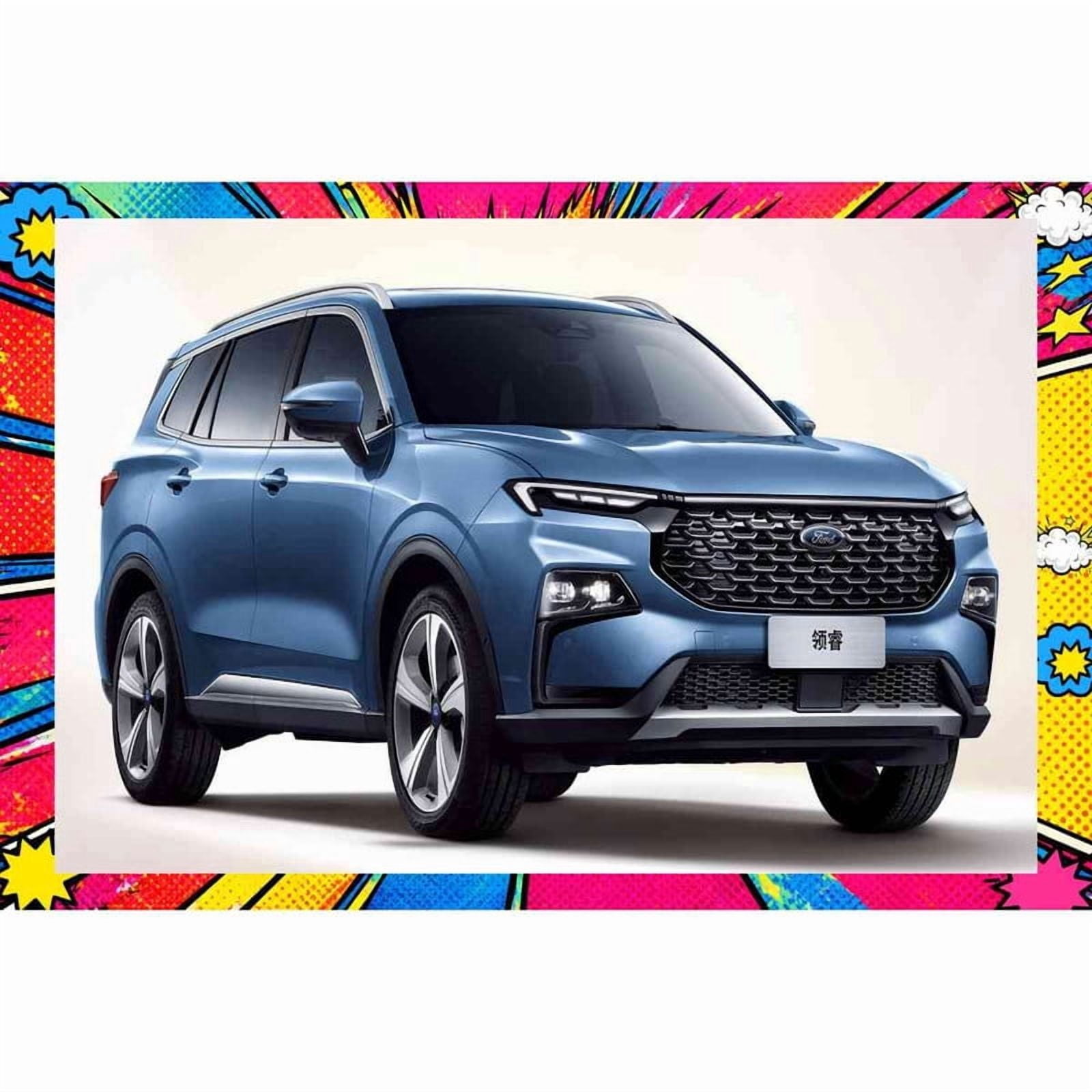 2021 Ford Equator Sport - Pop Art Edition | 12x18 Inch Laminated Poster ...