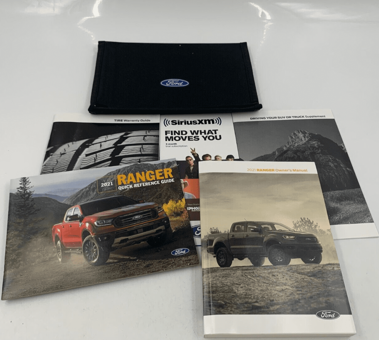 2021 Ford Ranger Owners Manual Handbook Set with Case OEM B01B25025 ...