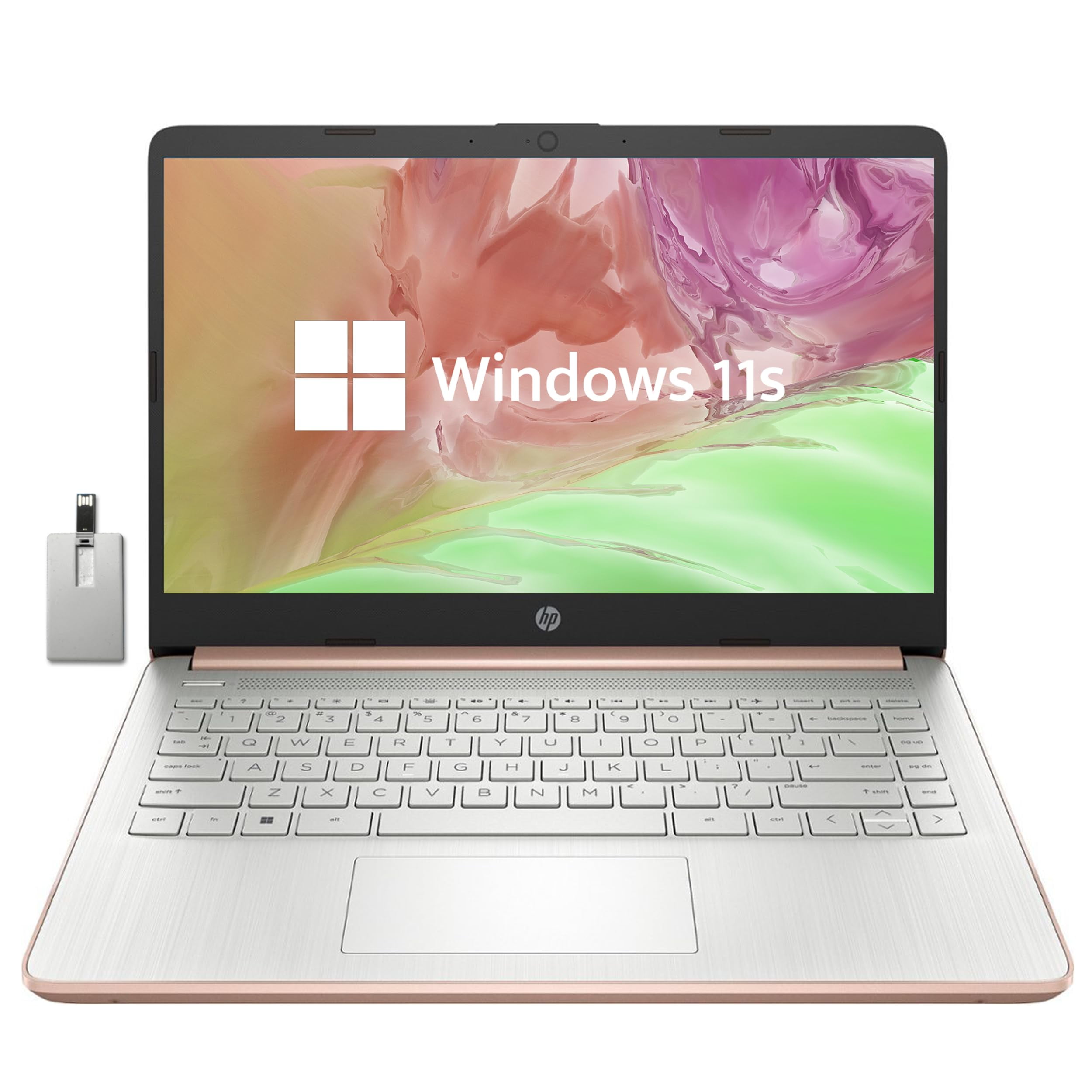 2021 HP Stream 14" HD Laptop Computer, Intel Celeron N4020 Processor ...