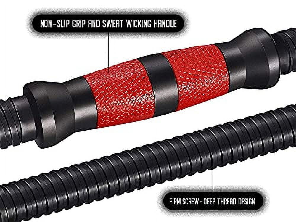 2021 High Performance Parts Adjustable Weight Dumbbell Barbell Kit with ...