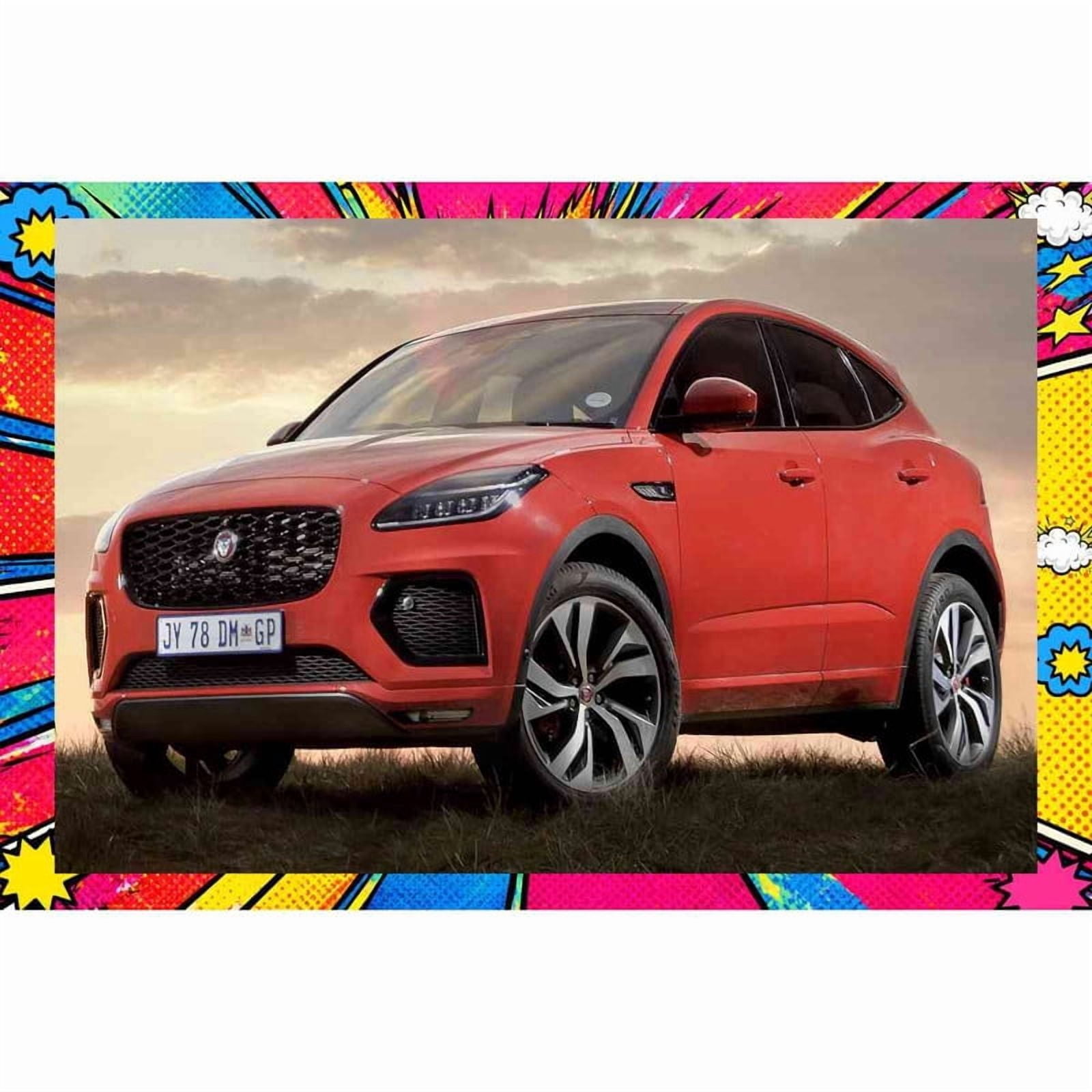2021 Jaguar E-Pace Sport ZA - Pop Art Edition | 24x36 Inch Glossy ...