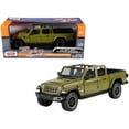 2021 Jeep Gladiator Overland (Open Top) Pickup Truck Matt Green 1/24-1/ ...