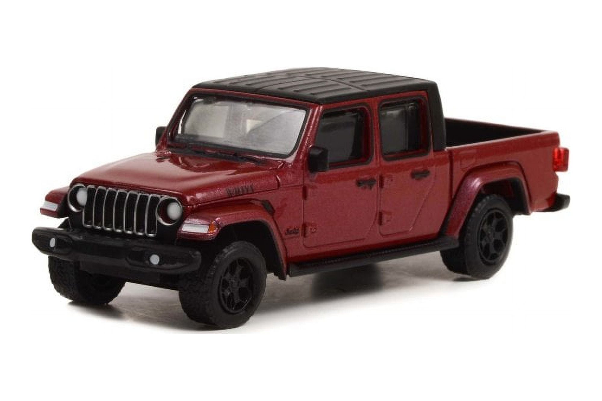 2021 Jeep Gladiator Willys, Burgundy - Greenlight 61020F/48 - 1/64 ...