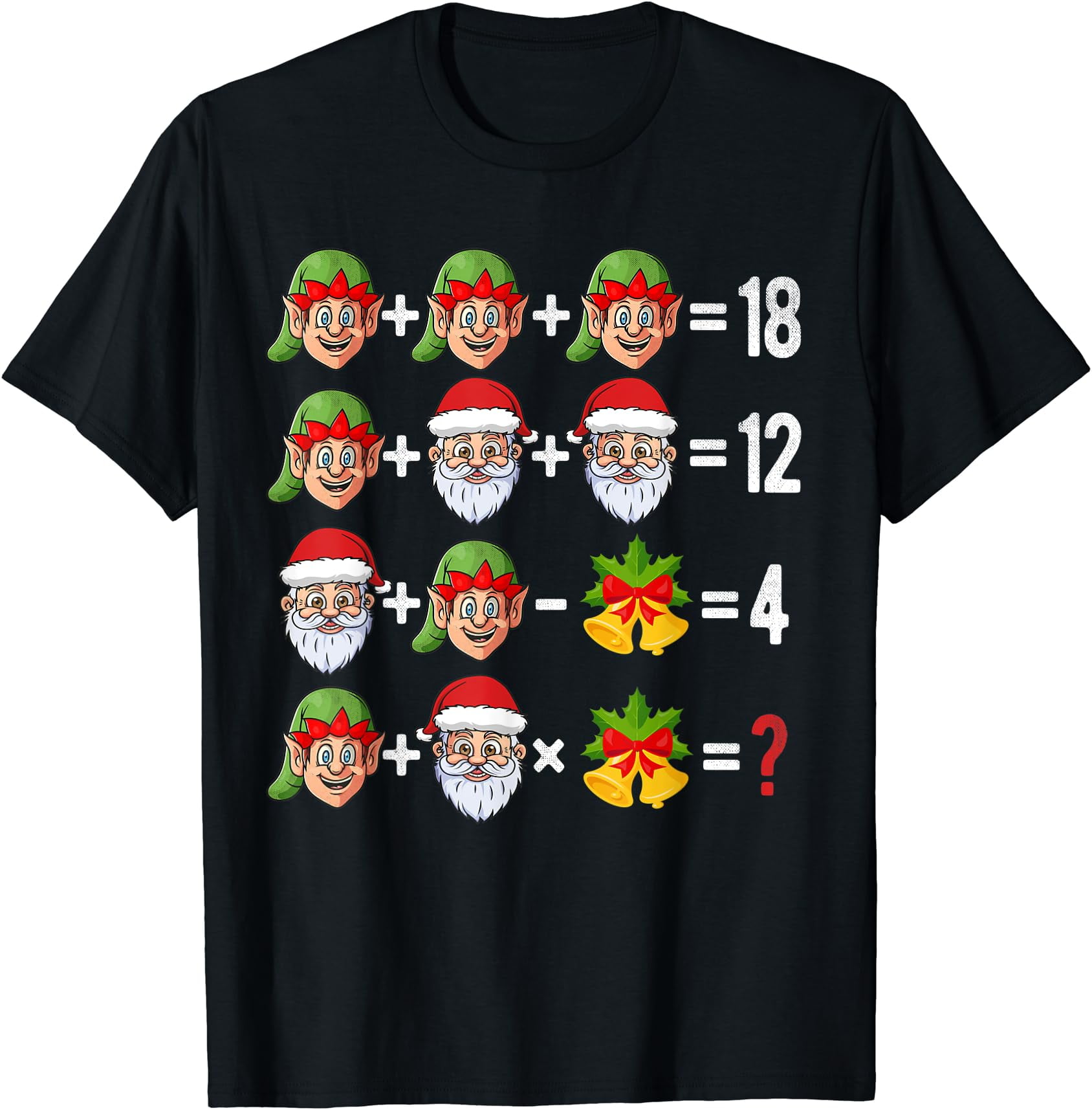2021 Krismast Order Of Operations Quiz Math Teacher Krismast T-Shirt ...