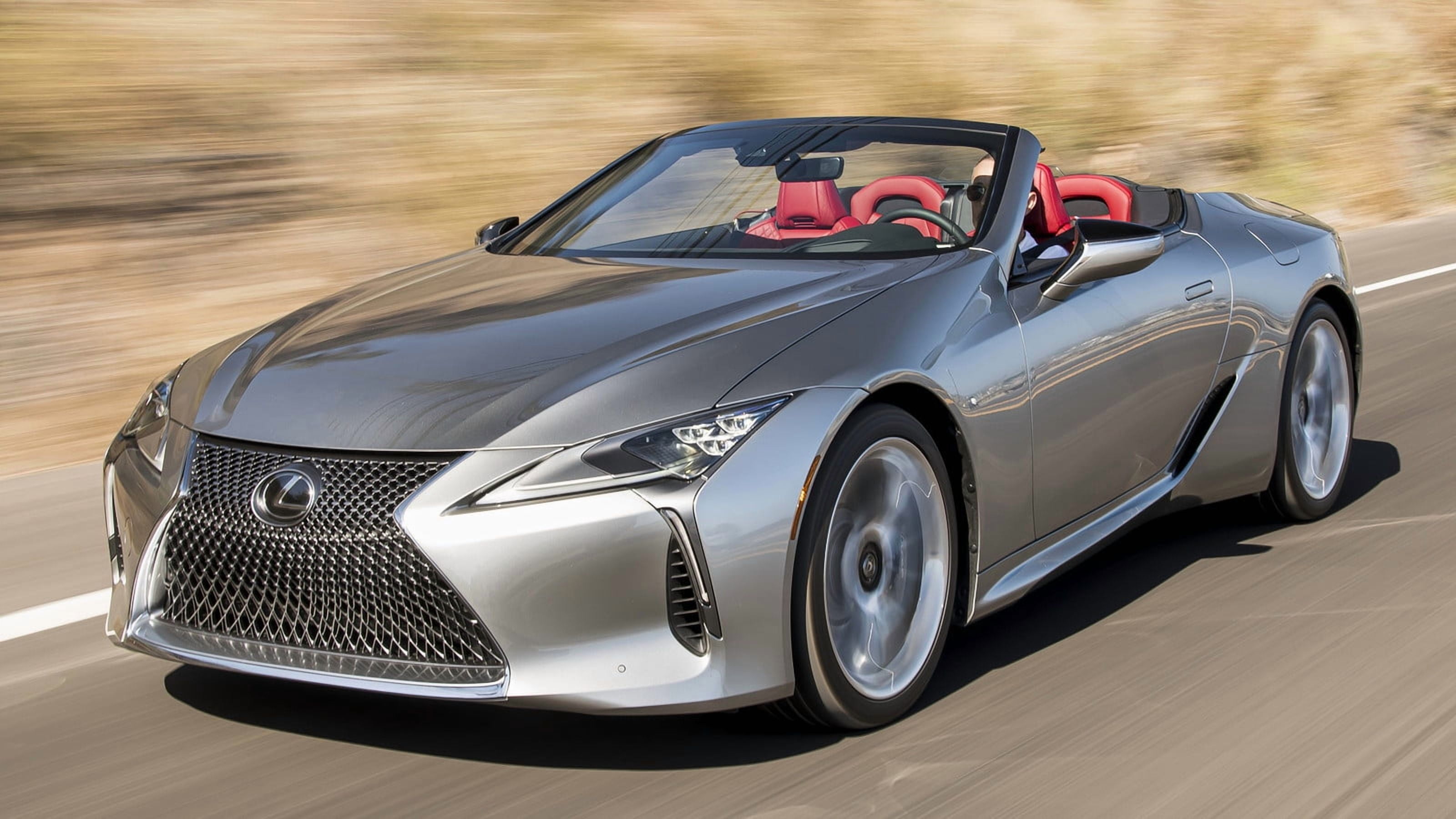 2021 Lexus LC Convertible Style A - 24x36 Inch Glossy Laminated Poster ...