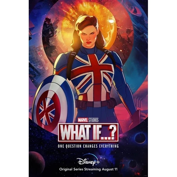 2021 Marvel What If Movie Poster Iron Man Peggy Carter The Watcher ...