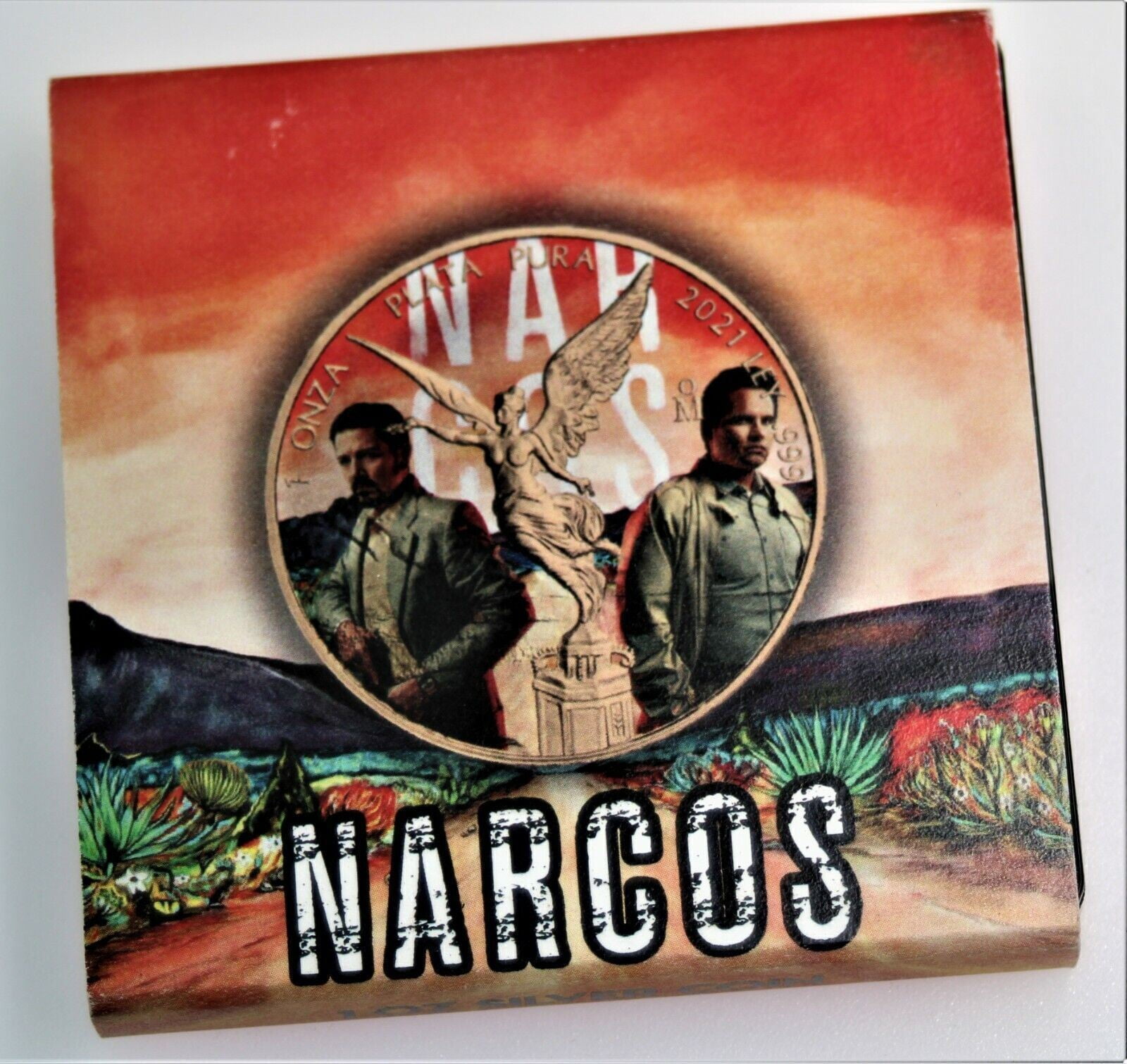 2021 Mexico NARCOS 1 oz Libertad. Variant 001-Rosegold gild - Walmart.com