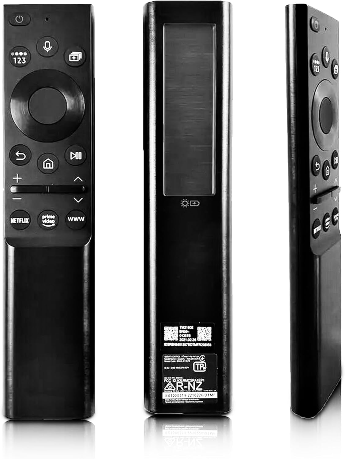 2021 Model BN59-01357 Solar-Powered Samsung Smart TV Remote Replacement ...