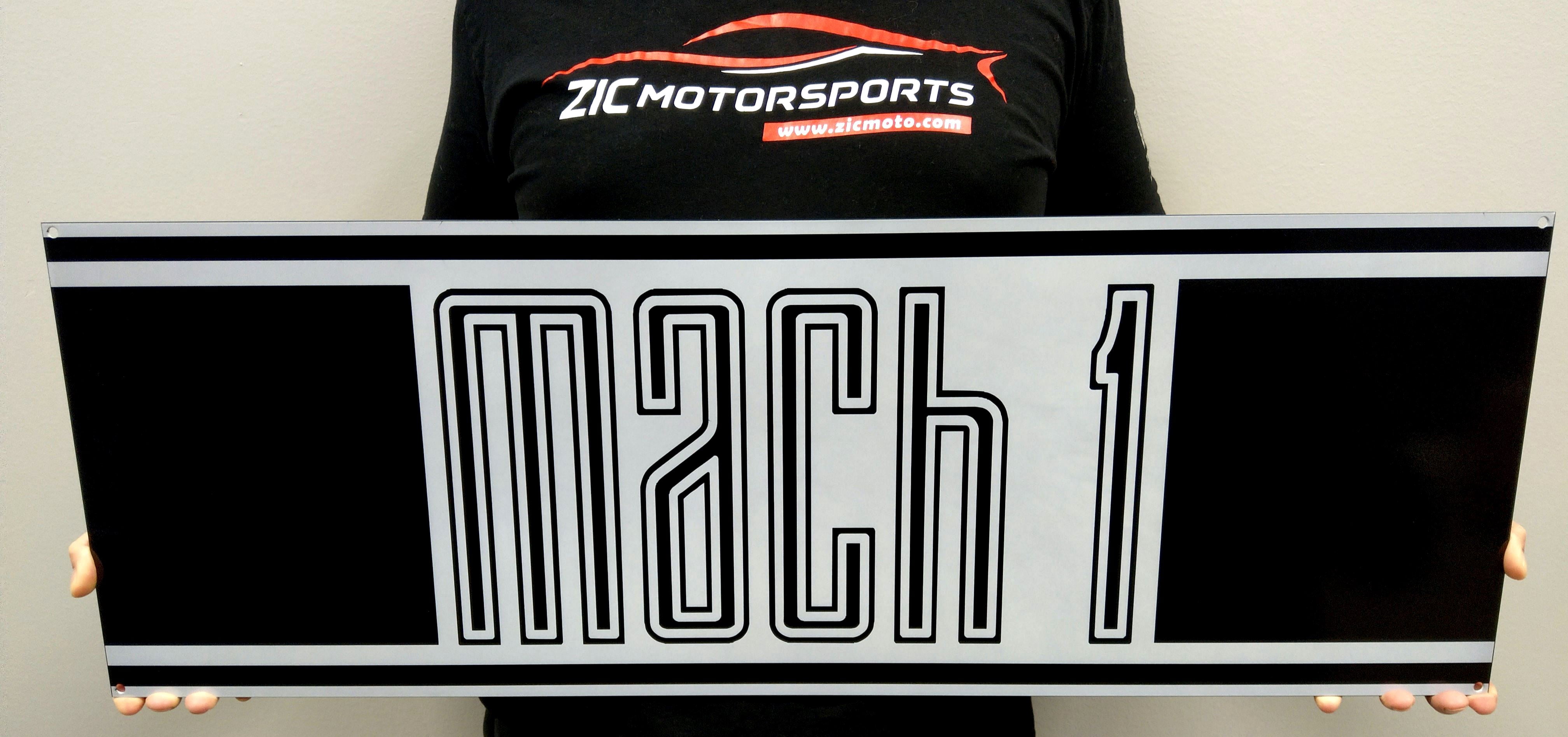 2021 Mustang Mach 1 Logo Metal Sign - Walmart.com