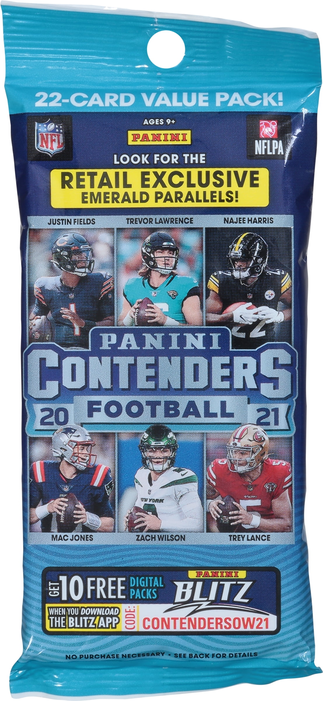 2021 NFL Contenders Football Fat Pack | 22 Cards - Walmart.com