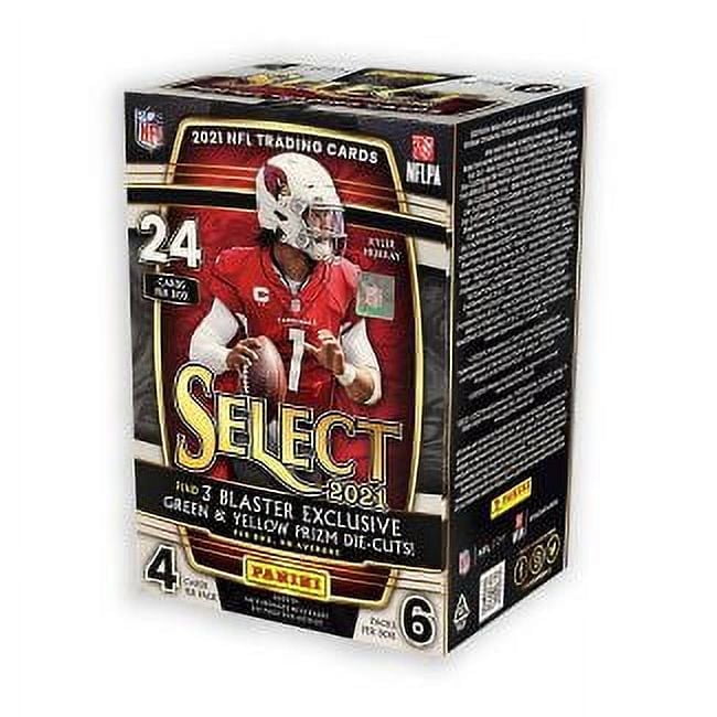 2021 NFL Select Football Blaster Box, 6 Packs, 4 Cards/Pack, 3 Prizm ...
