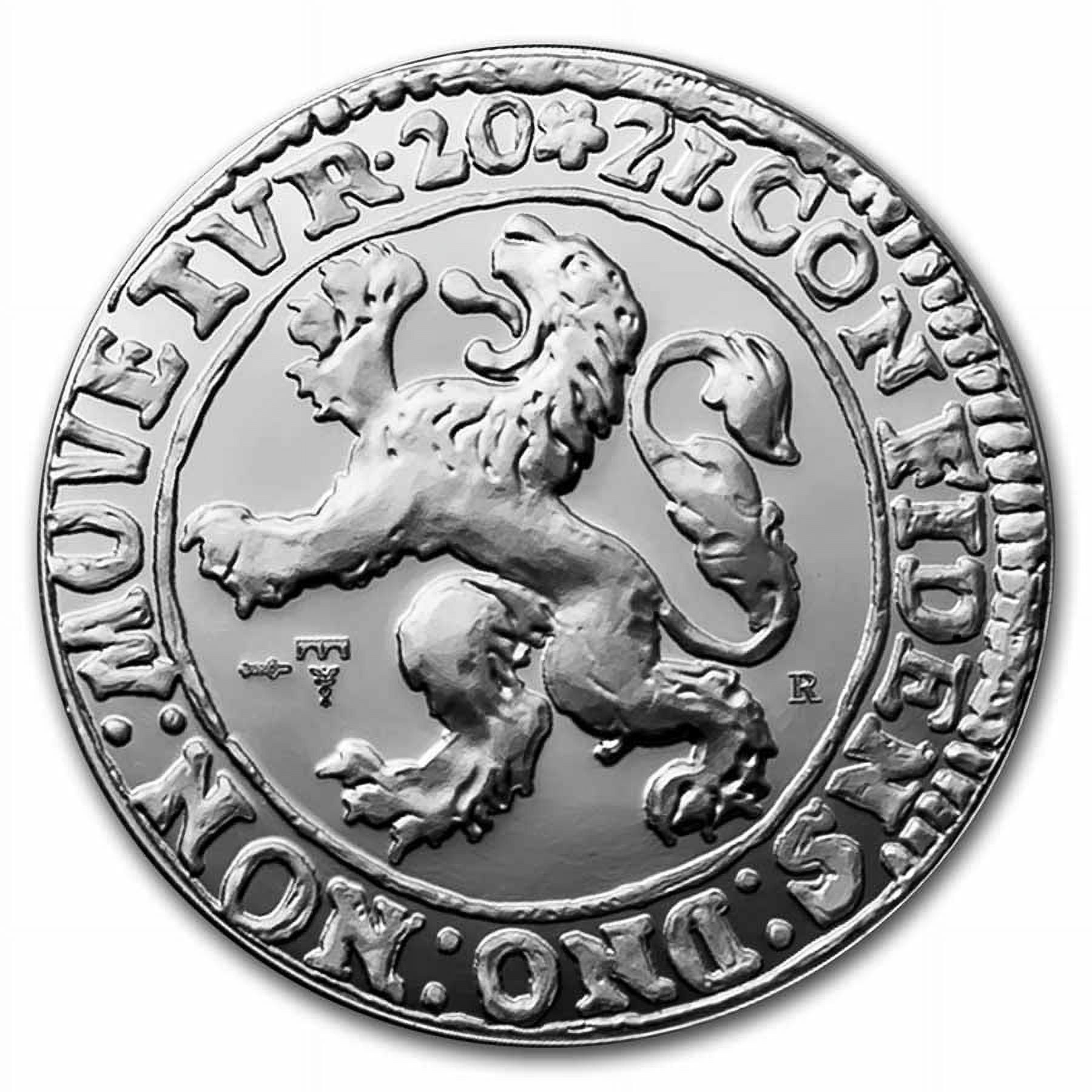 2021 Netherlands 1 oz Silver Proof Lion Dollar (w/Box & COA) - Walmart.com