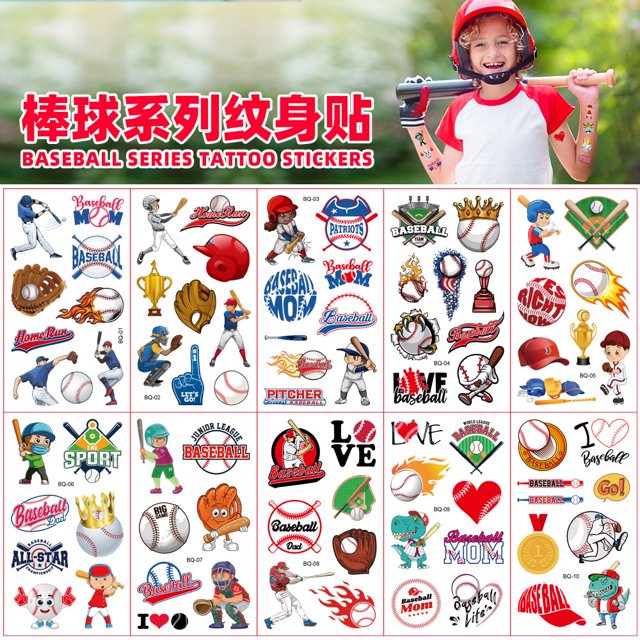 2021 New Children TATTOO Sticker Carnival Football Fans Face Sticker ...