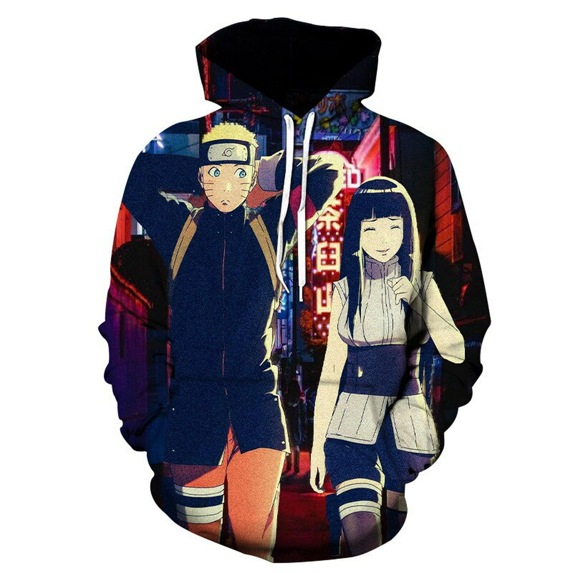 2021 New Spring And Autumn Hoodie Street Men And Women 3D Printed Anime ...