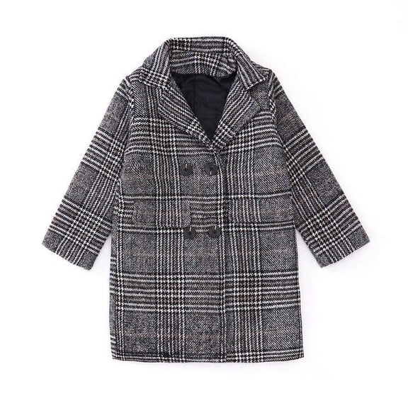 Aellinatey Wool Coat Men's Coat Wool Long Elegant Winter Coat Business ...