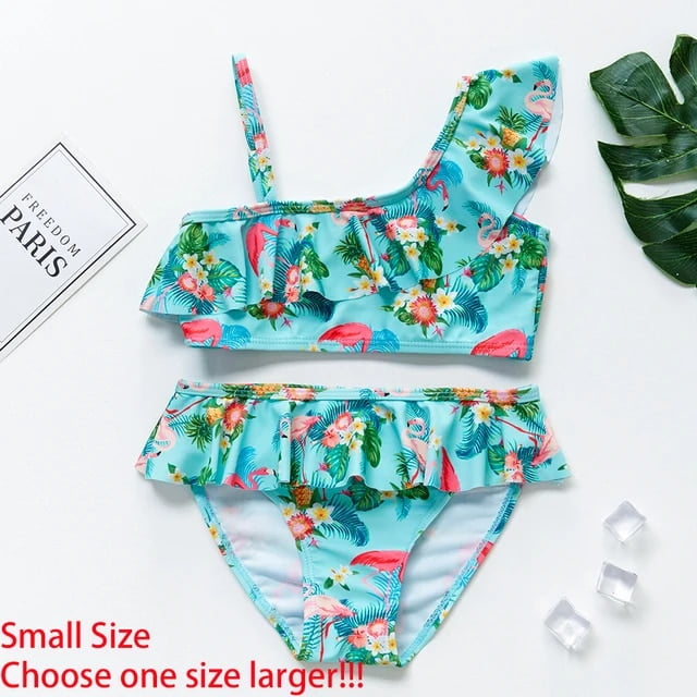 2021 New Two Piece Tankini Suits for Girls Swimsuit Children Swimwear ...