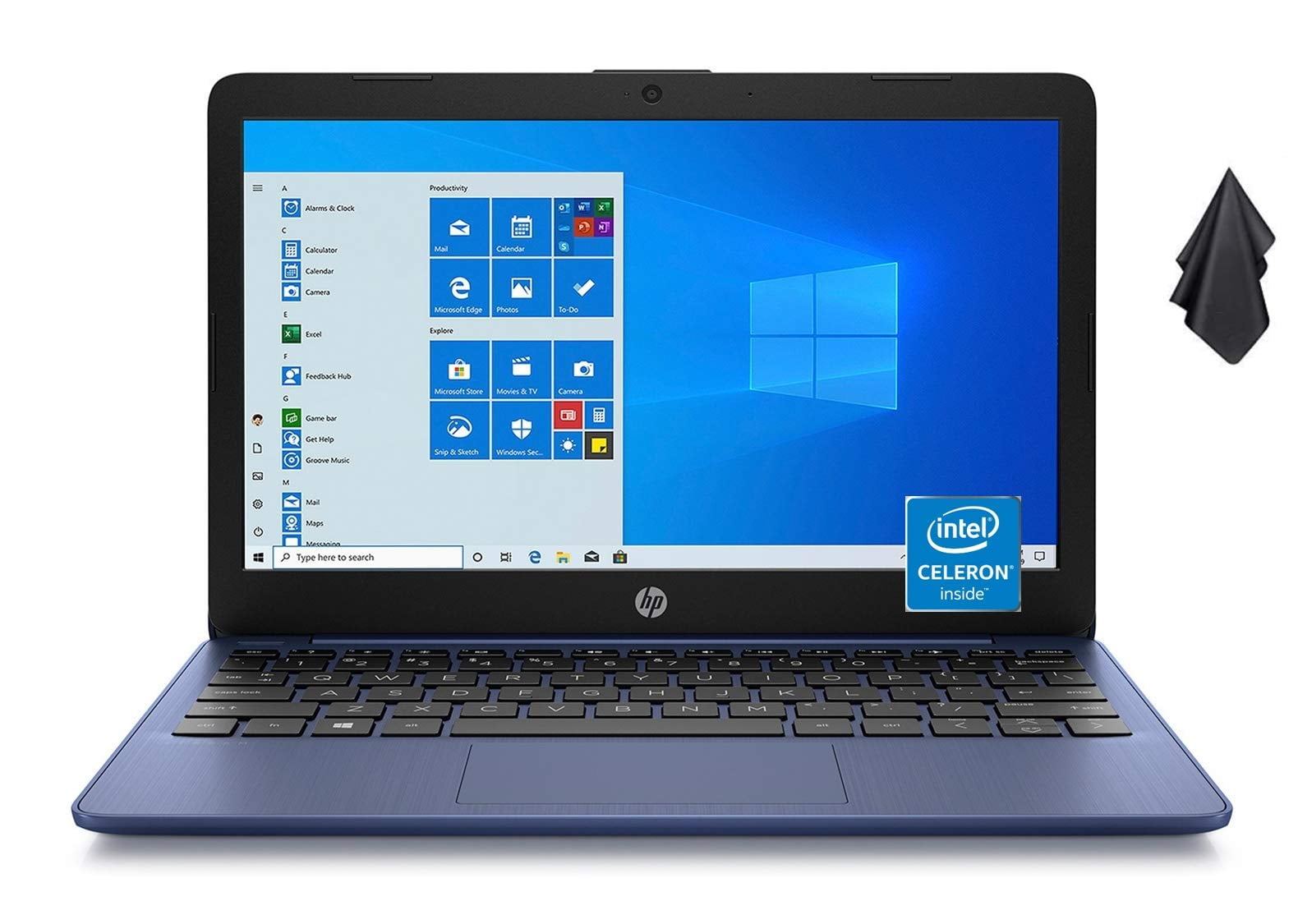 2021 Newest HP Stream 11.6-inch HD Laptop, Intel Celeron N4020, 4GB RAM ...