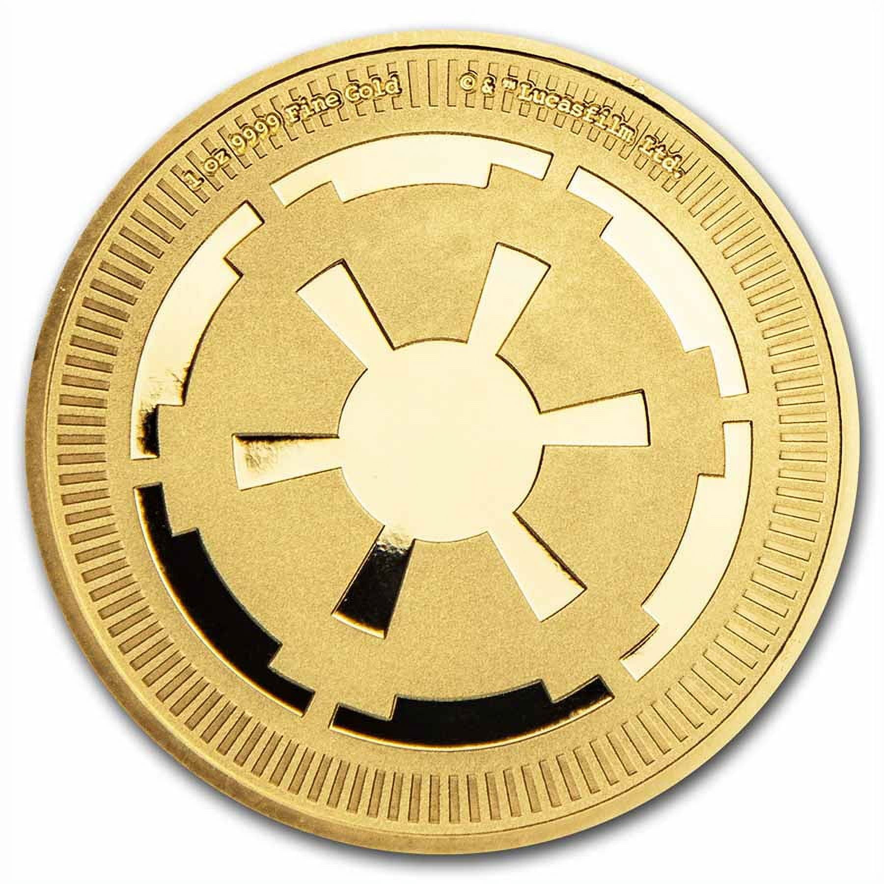 2021 Niue 1 oz Gold $250 Star Wars: Galactic Empire BU - Walmart.com