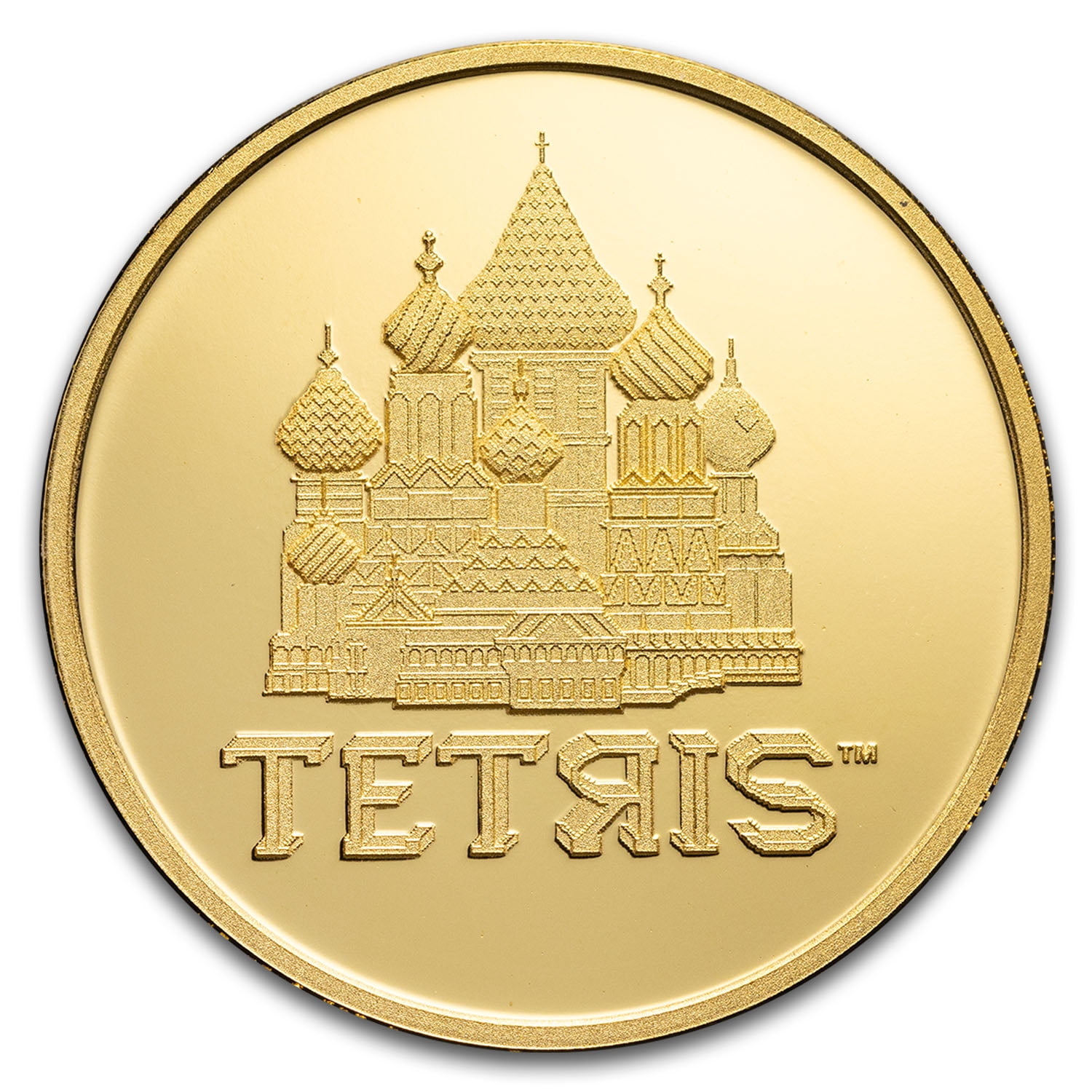 2021 Niue 1 oz Gold $250 Tetris™ Cathedral Proof (Coin Only) - Walmart.com