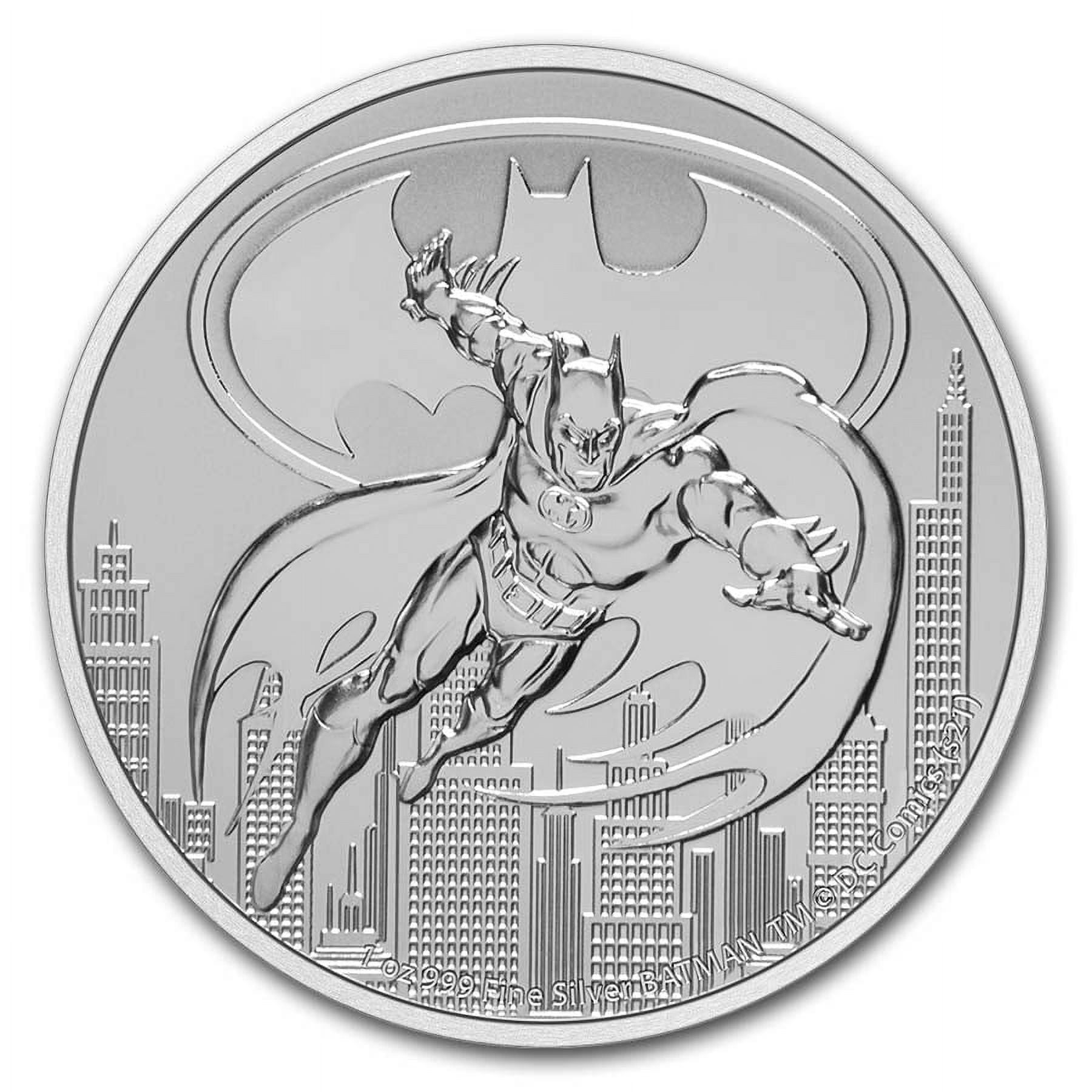 2021 Niue 1 oz Silver $2 DC Comics Justice League: Batman - Walmart.com