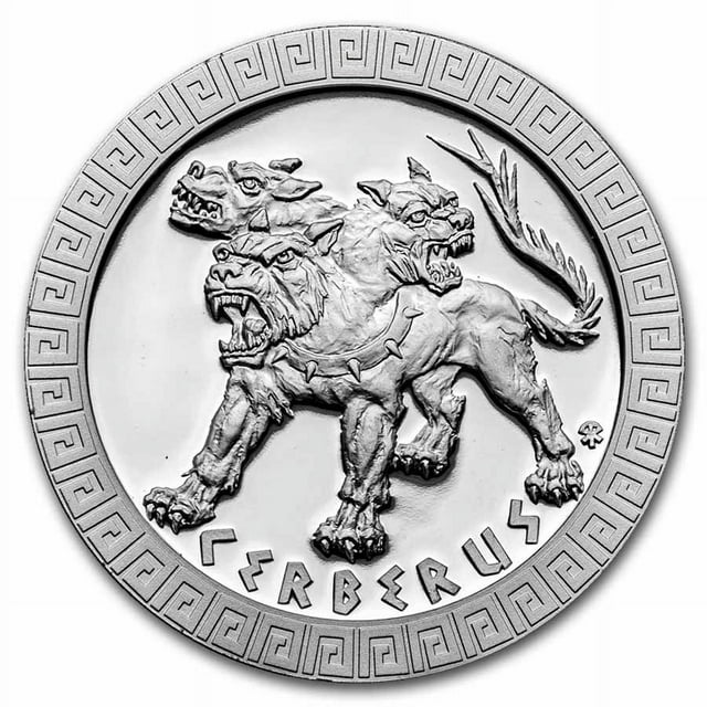 2021 Niue 1 oz Silver Proof Mythical Creatures: Cerberus - Walmart.com