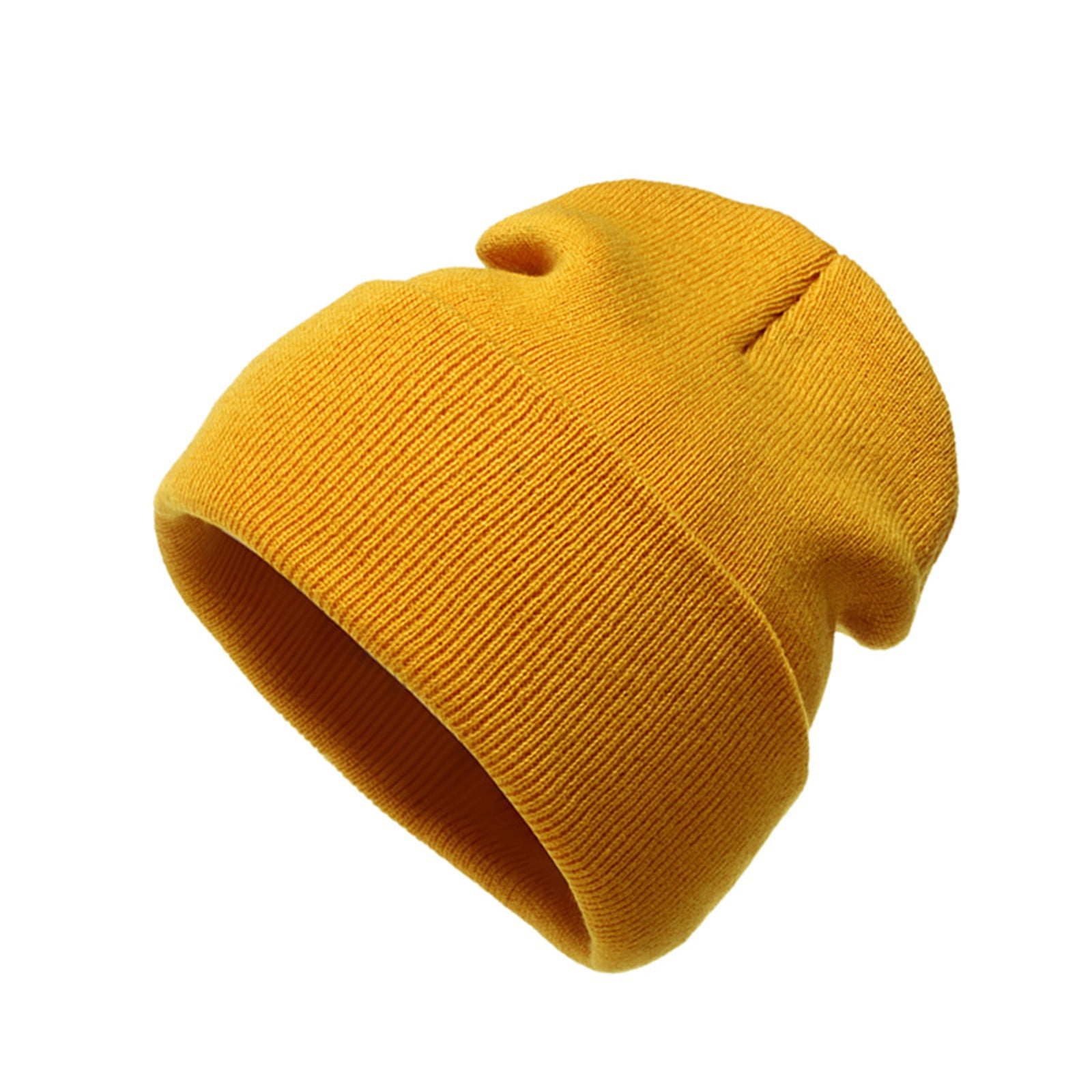 2021 Outdoor Winter Adult Neutral Keep Warm Hats Candy Color Knitted ...