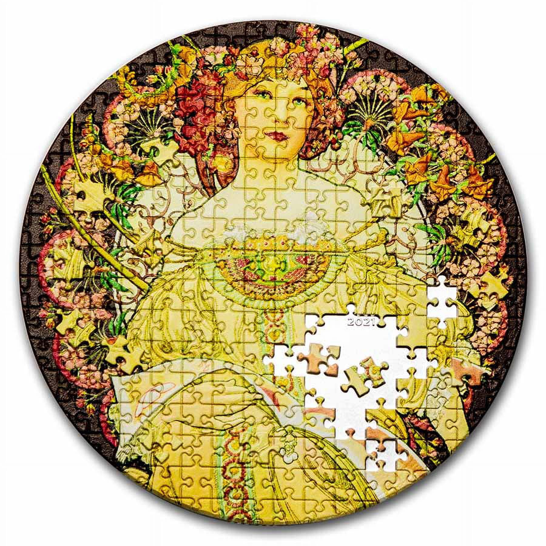 2021 Palau 3 oz Proof Silver Micropuzzle Treasures: Reverie - Walmart.com