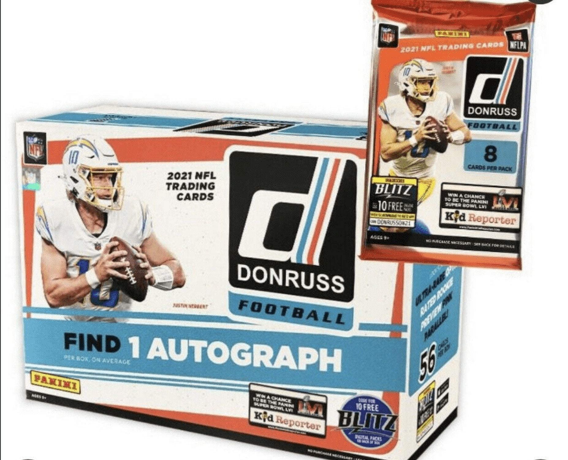 2021 Panini Donruss Football Mega Box - Walmart.com