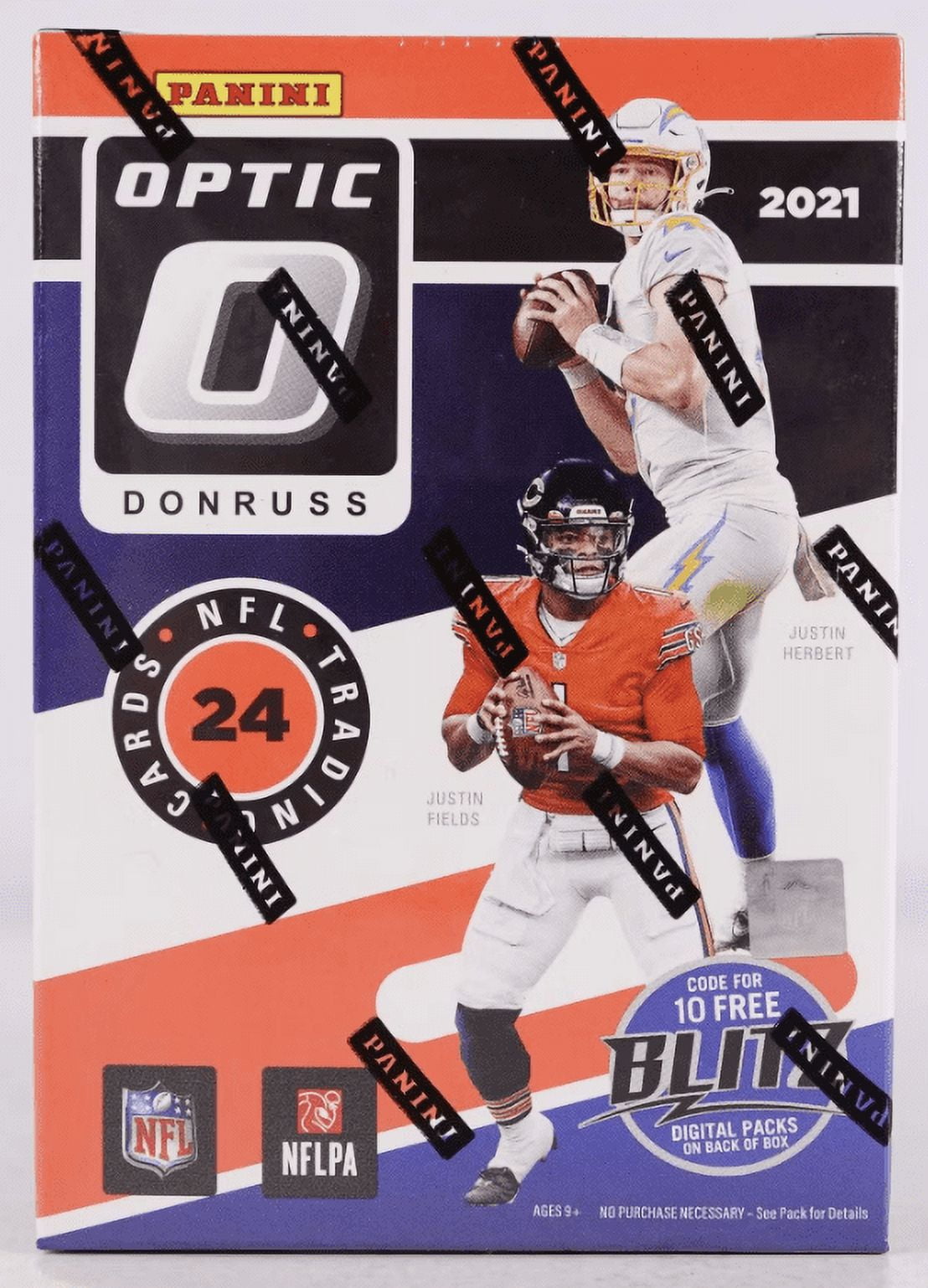 2021 Panini Donruss Optic NFL Football Trading Card Blaster Box (Pink ...