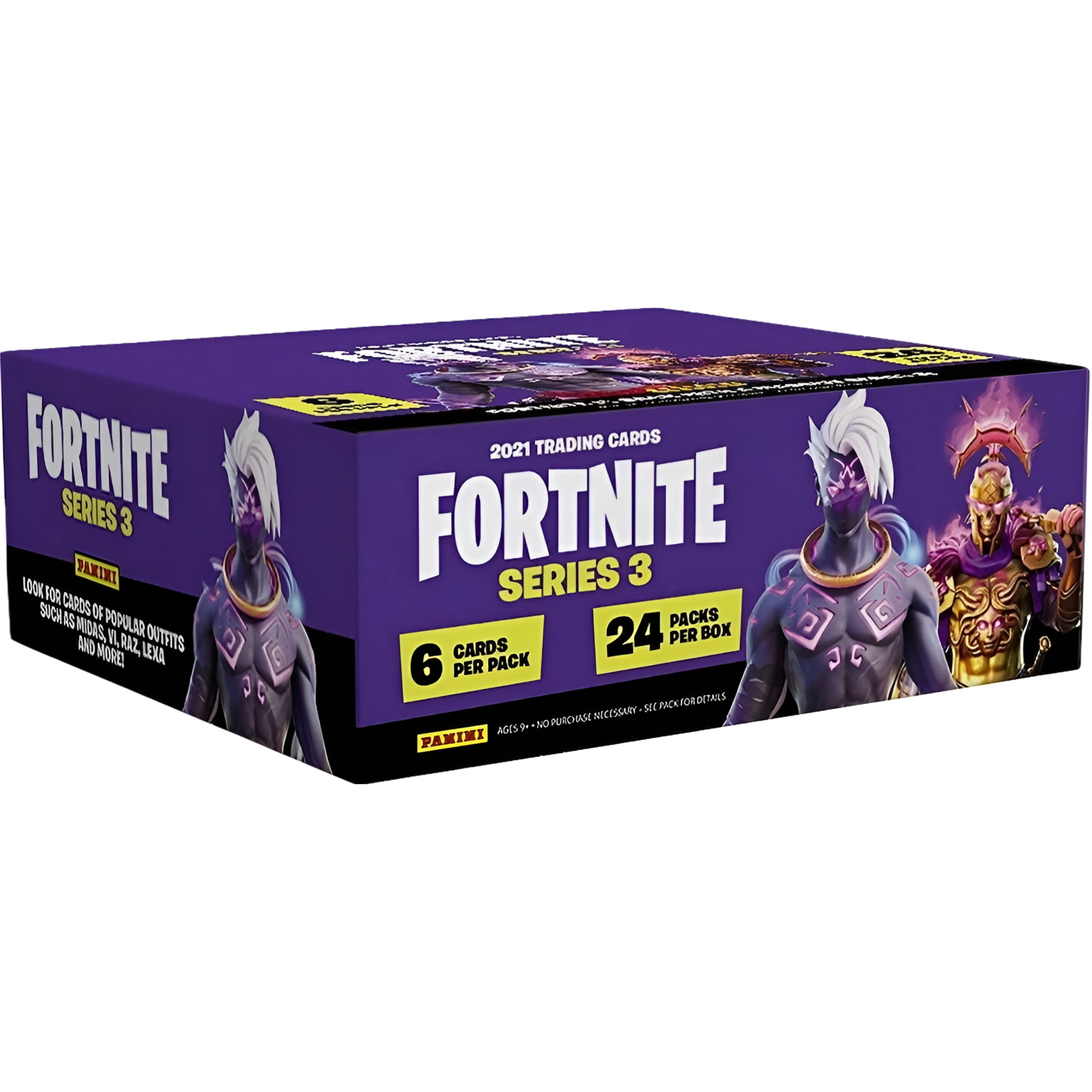 Free Shipping! Fortnite Panini Series 3 Trading Card HOBBY Box (24 ...