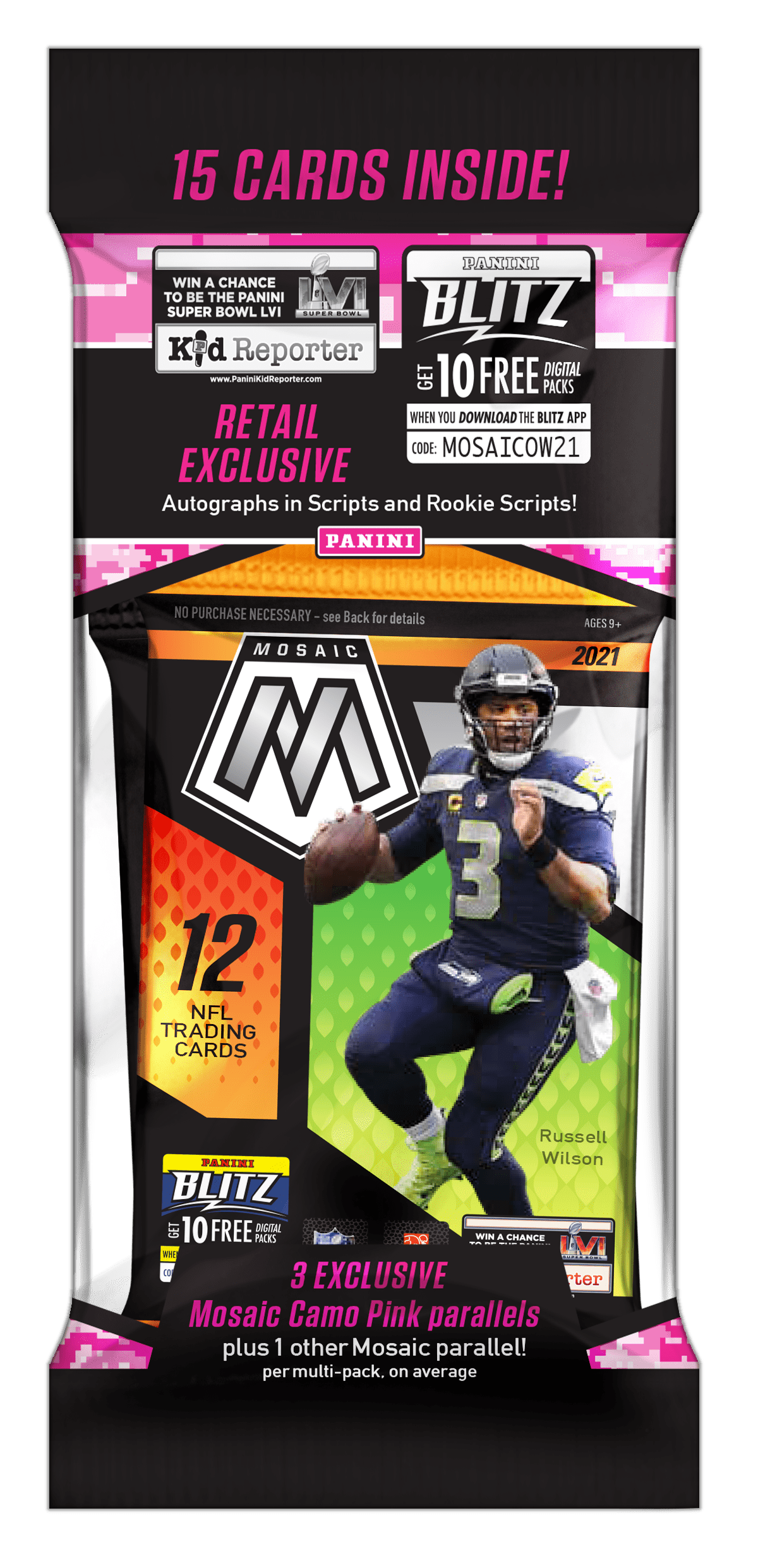 Mosaic Football Cards