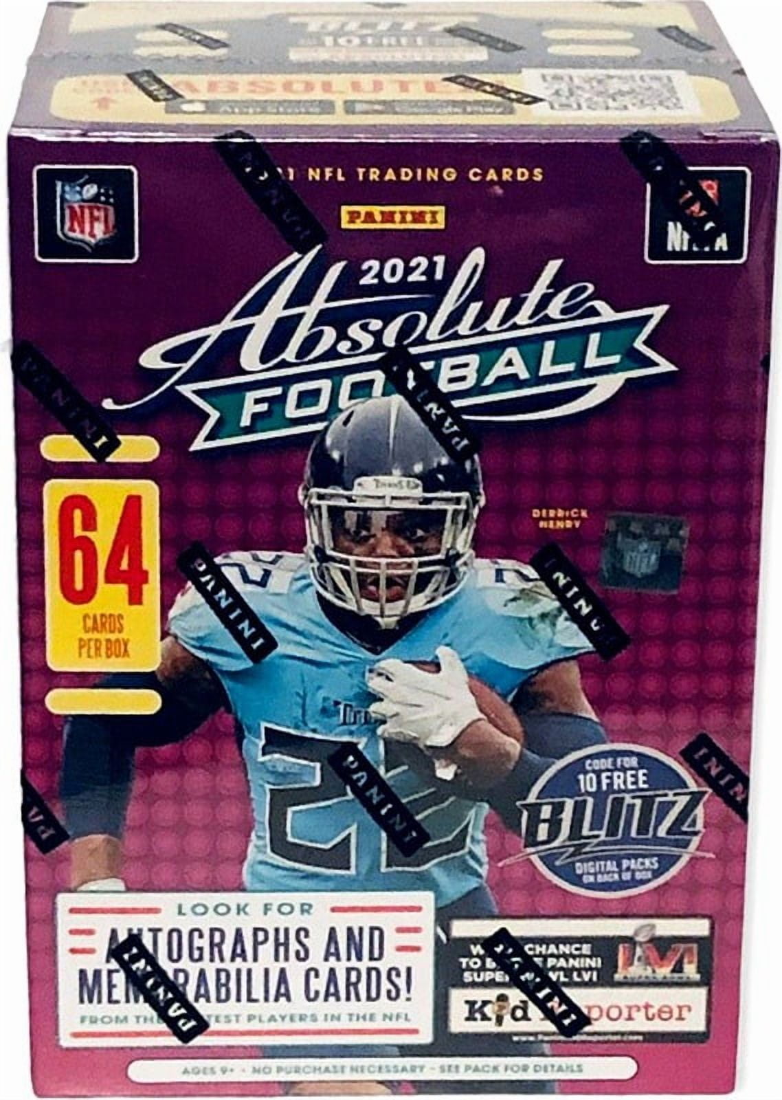 2021 Panini NFL Football Card Box - 8 Packs, Autographs, Memorabilia ...