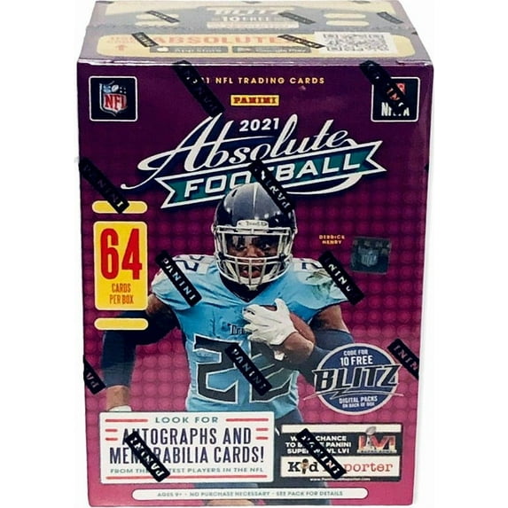 2021 Panini NFL Football Card Box - 8 Packs, Autographs, Memorabilia ...