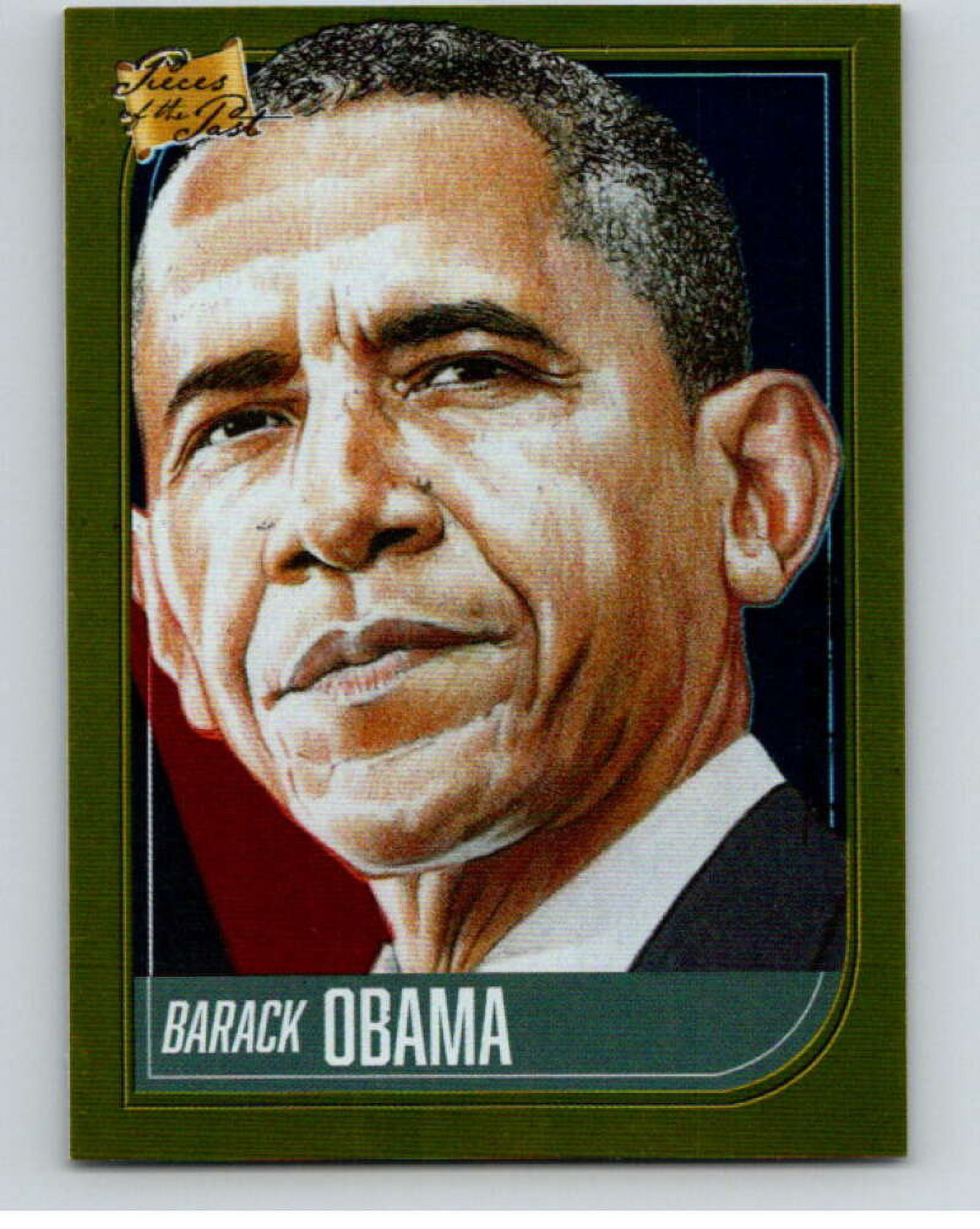 2021 Pieces of the Past Historical Gold Foil #8 Barack Obama V86423 ...