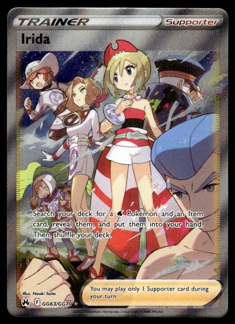 2021 Pokémon GG Astral Radiance Trainer Irida Full Art #GG63 Holo ...