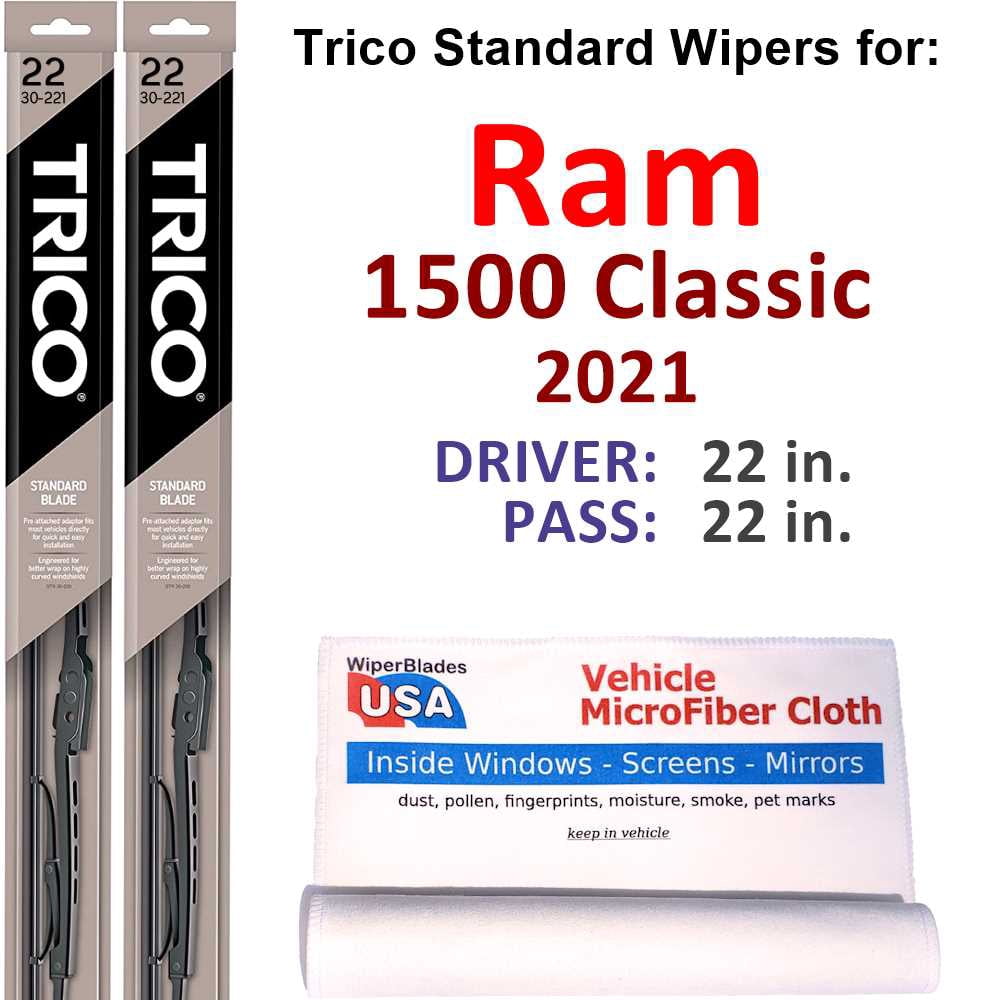 2021 Ram 1500 Classic Wiper Blades (Set of 2) - Walmart.com