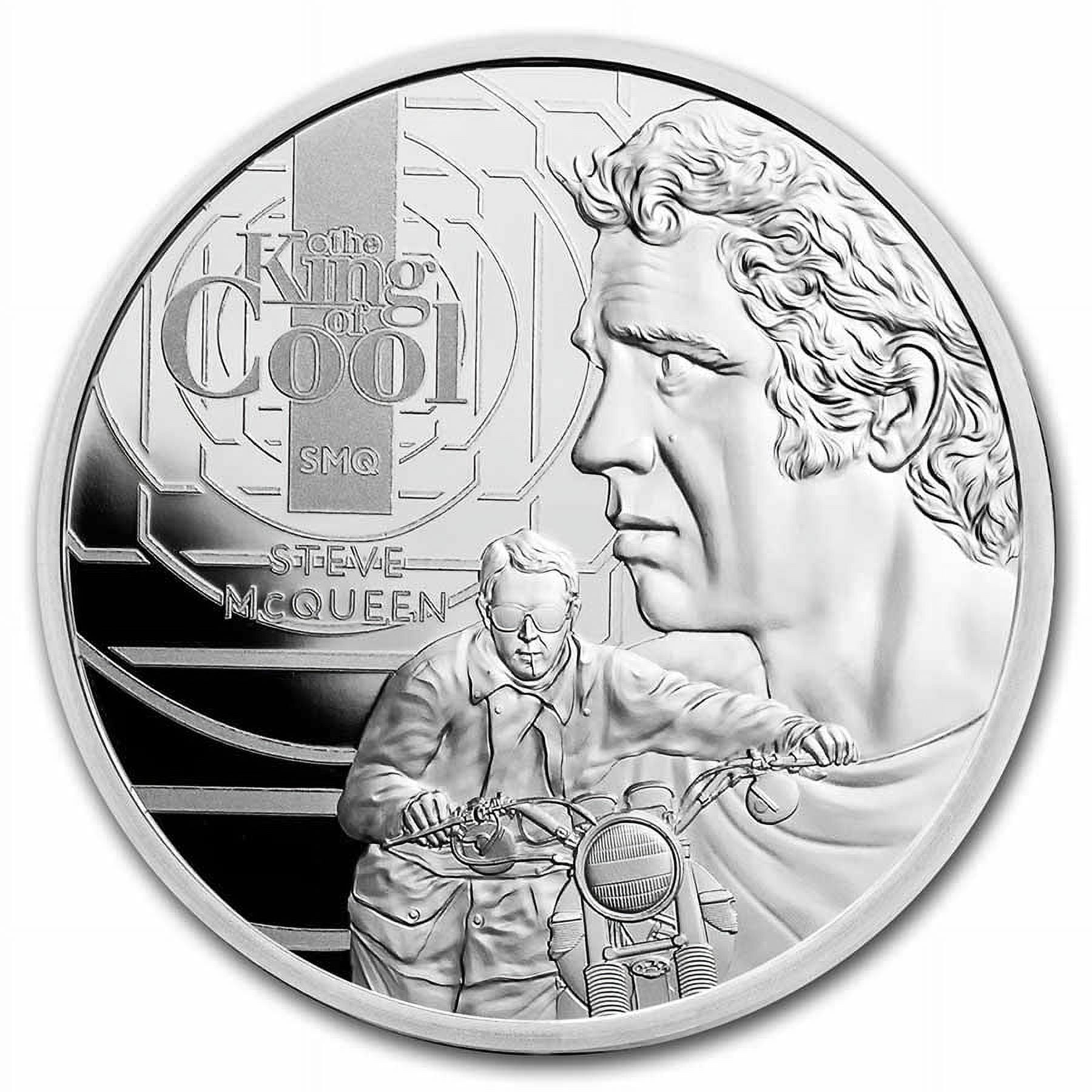 2021 Samoa 1 oz Silver Steve McQueen: The King of Cool BU - Walmart.com