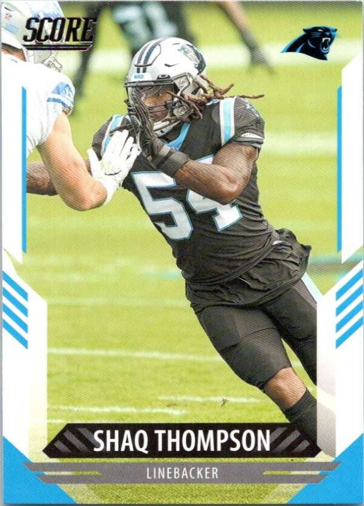 2021 Score #201 Shaq Thompson Carolina Panthers V88417 - Walmart.com