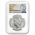 2021 Limited Edition Liberty US Silver Peace Dollar with Eagle, MS-70 ...