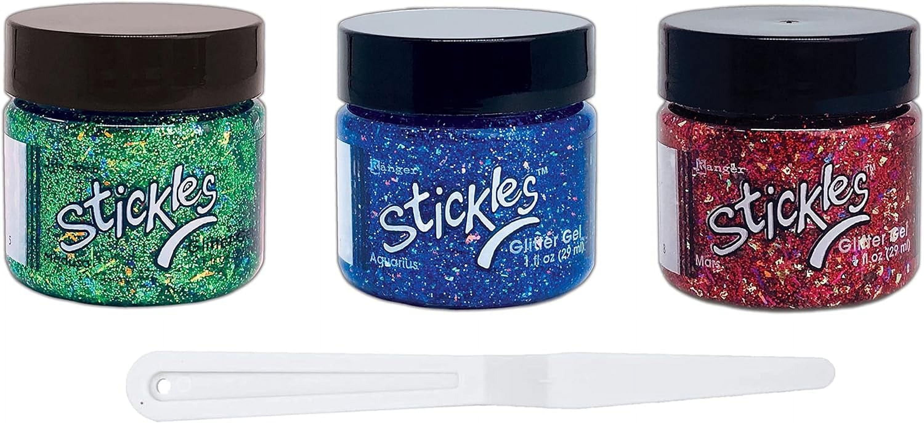 2021 Stickle Glitter Gels - Aquarius, , , Bundle of 3 1 oz Jars, Plus ...