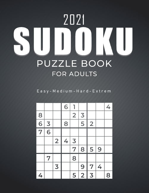 2021 Sudoku Puzzle Book for Adults: 1000 Sudoku Puzzles for Beginners ...