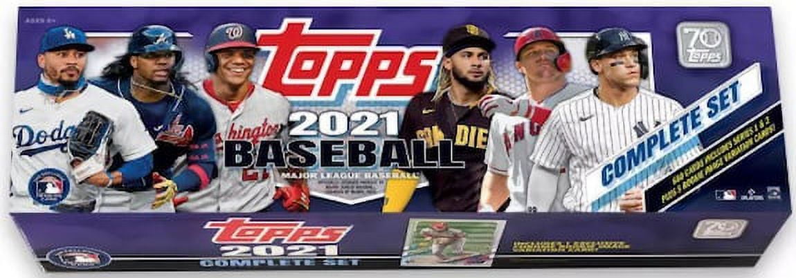 2021 Topps Baseball Complete Factory Set - 700 Cards! - Walmart.com