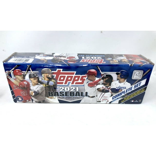 Free Shipping! 2021 Topps Baseball Complete Sets Retail Box Trading ...