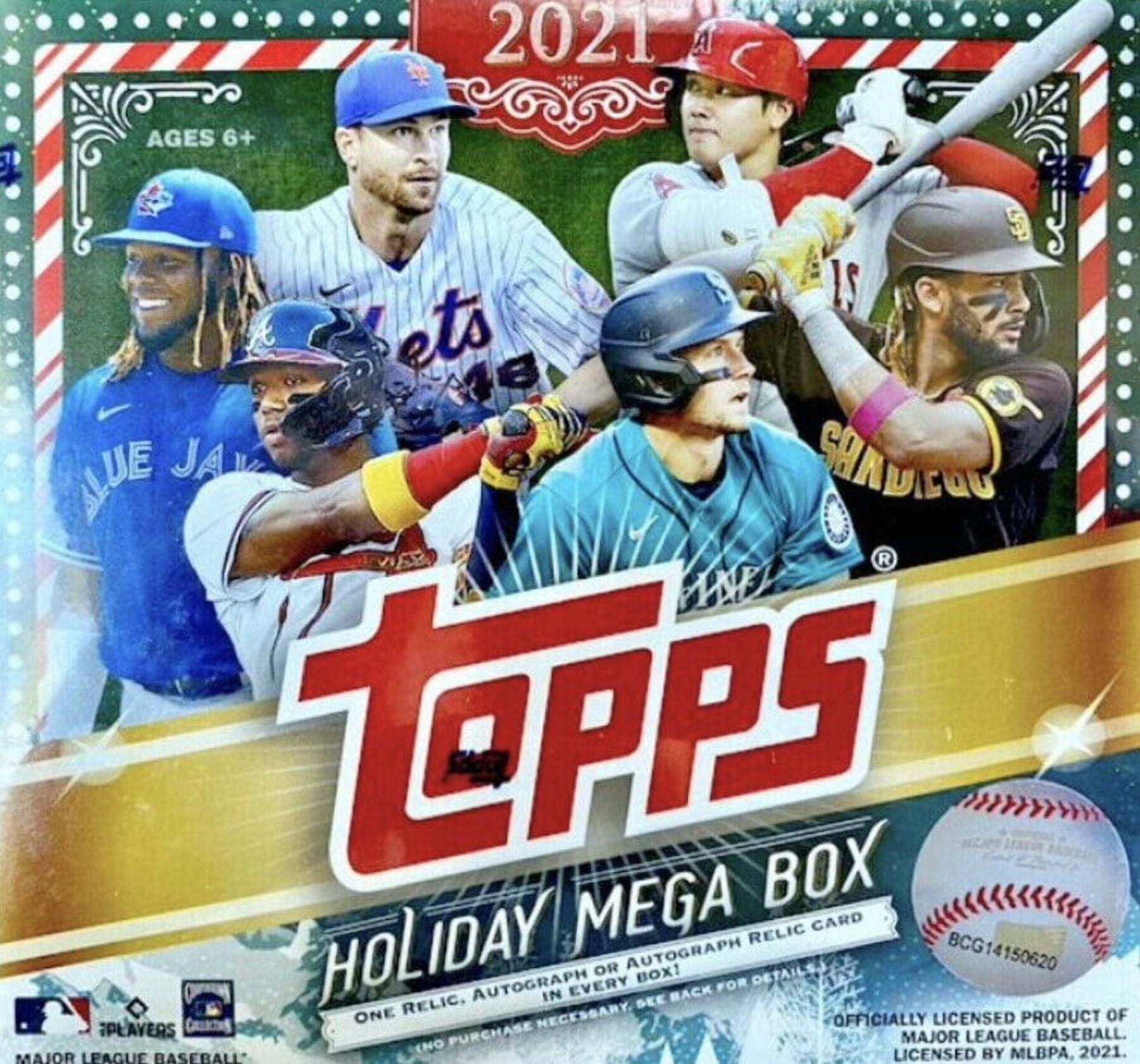 2021 Topps Baseball Holiday Mega Box - Walmart.com