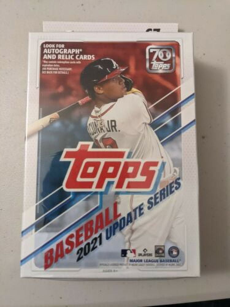 2021 Topps Baseball Update Series Hanger Box 67 Cards - Walmart.com