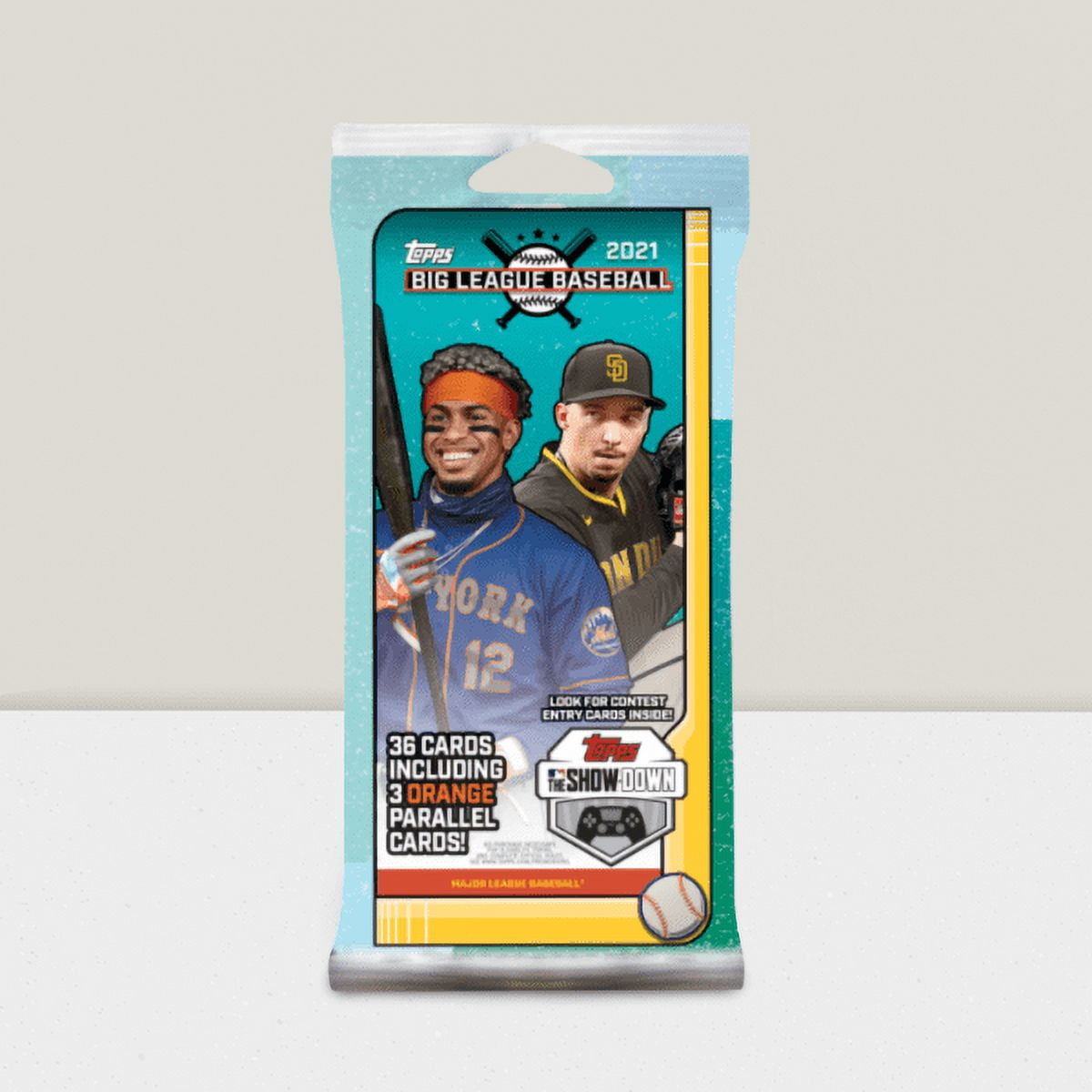 2021 Topps Big League Baseball Factory Sealed Cello Pack - 36 Cards ...