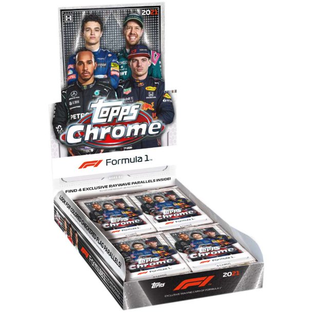 2021 Topps Chrome Formula 1 Racing Lite Box - Walmart Business Supplies