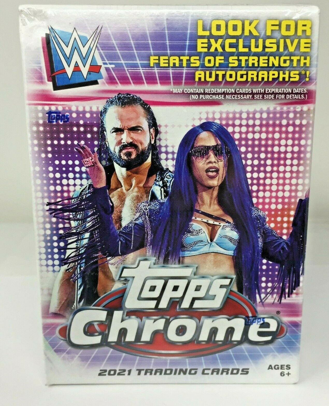 2021 Topps Chrome WWE Blaster Box - Walmart.com