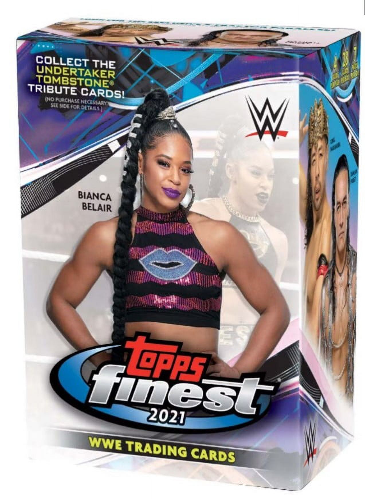 2021 Topps Finest WWE Blaster Box - 28 Cards - Walmart.com